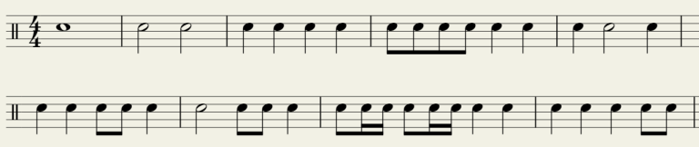 Music Theory Basics: Rhythm – Sam Adams Studio